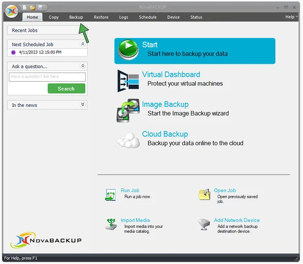 NovaBACKUP 21 Quick Start Guide | Backup Made Easy